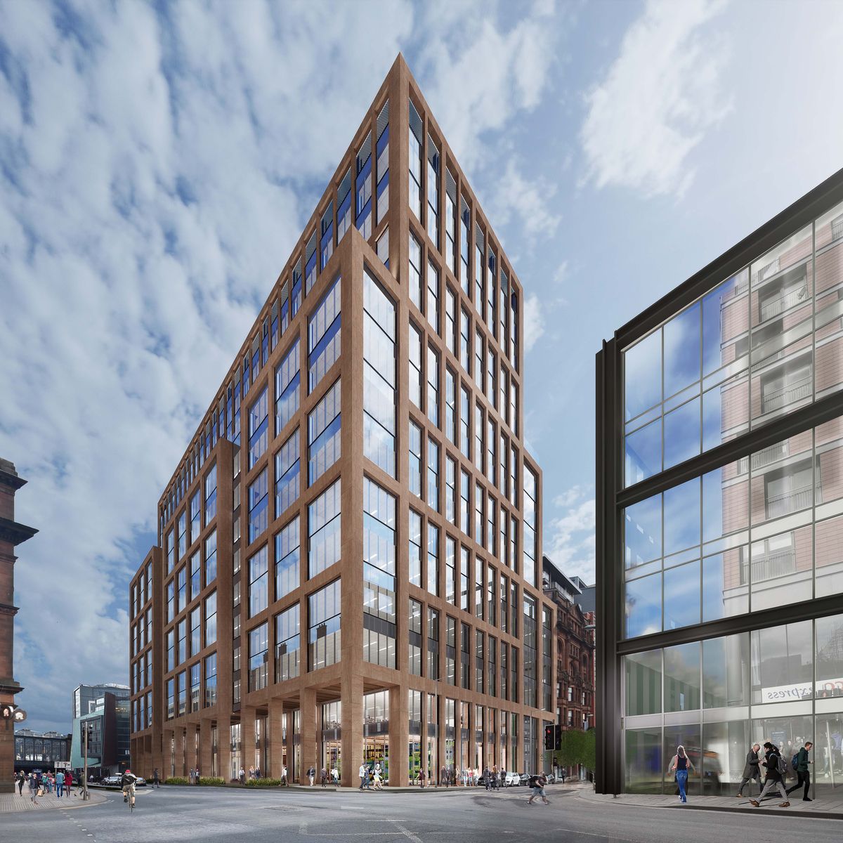 JP Morgan - FKN -Unitised Curtain Wall - Pops Facades