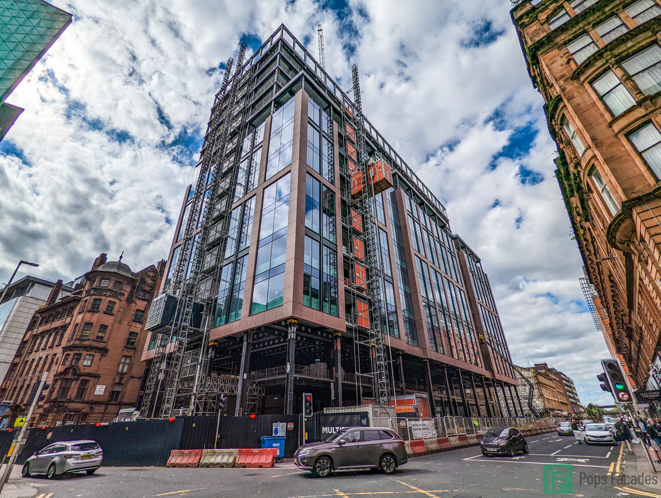 JP Morgan - FKN -Unitised Curtain Wall - Pops Facades